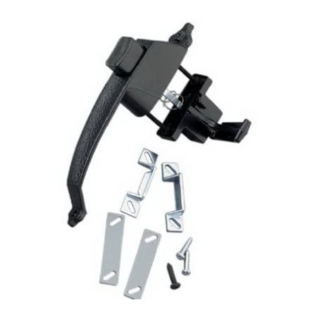 Hampton Products-Wright BLK Push But DR Latch VC333BL | Zoro