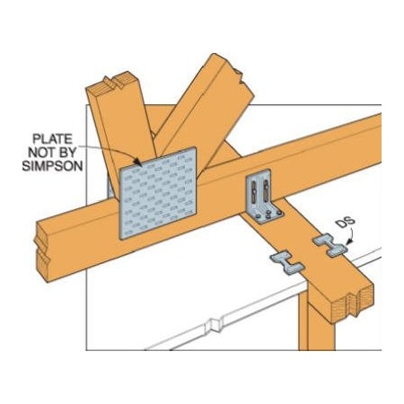 Simpson Strong-Tie DBL Truss Clip DTC | Zoro