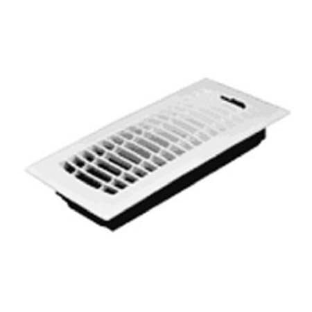 Imperial Mfg Group Usa 4x10 WHT FLR Register RG1292 | Zoro