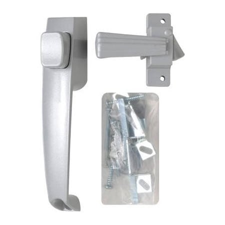 Hampton Products-Wright ALU Push Button Latch V333 | Zoro