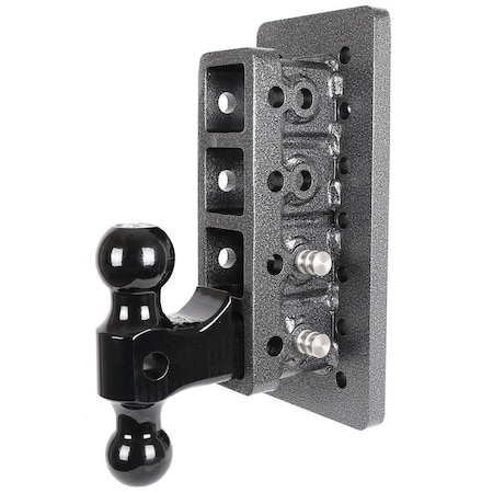 Gen-Y Hitch MEGA-DUTY 2 Bolt-On 7.5 Drop 2K TW 16K Hitch & GH-051 Dual ...
