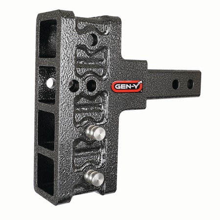 Gen-Y Hitch MEGA-DUTY 2 Shank 5 Offset Drop 2K TW 16K Hitch Only GH-204 ...