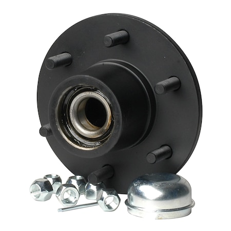 C.E. Smith Trailer Hub Kit, Tapered 1-3/4 in. to 1-1/4 in. Stud 6 x 5-1 ...