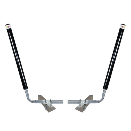 C.E. Smith Post Guide-On, 40 in., Blk PVC, Boxed 70Deg 27647 | Zoro