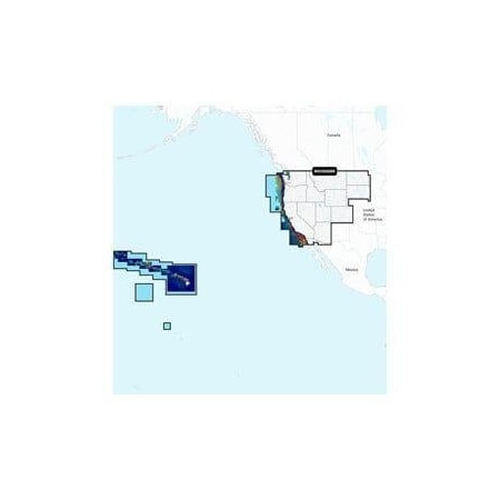 Garmin Navionics Vision+ U.S. West - Inland And Coastal Marine Charts ...