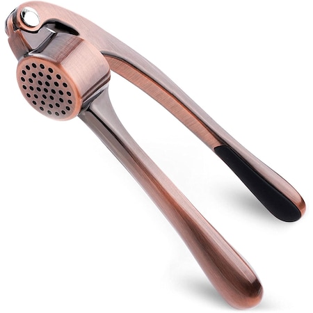 Zulay Kitchen Zulay Garlic Press Silver Ergonomic Handle ZULB07N7KFHVH ...