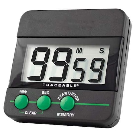 Digi-Sense Traceable 99min/59s Digital Timer with C 98766-78 | Zoro