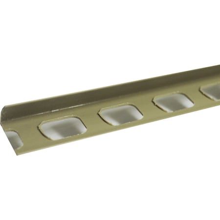 Creaprac SAND PVC 3/8 in. x 8 ft. BULLNOSE TILE EDGING TRIM 601010200 ...