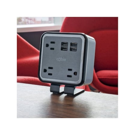 Brandstand Brandstand® Cubie® Desk Edge-Mount Portable Power Outlet ...