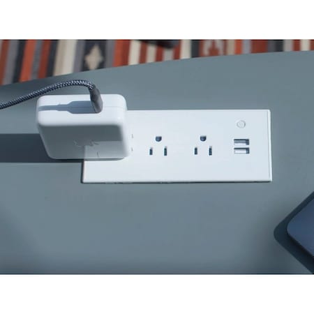 Brandstand Brandstand® CubieMod® Flush Mount Desk Outlet Power Grommet ...