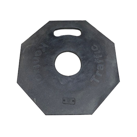 Traffic Kontrol Delineator Rubber Base Weights, Vulcanized Rubber, 8 ...