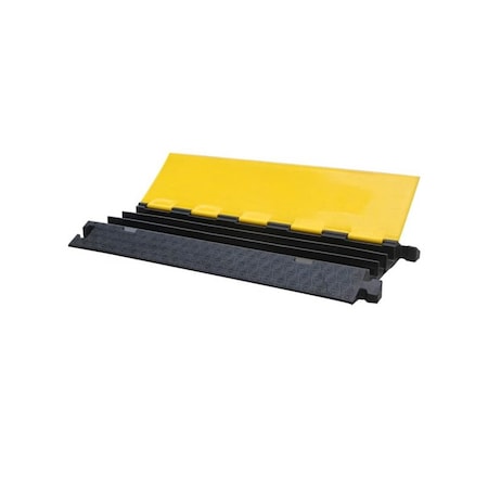 Kable Kontrol Cable Ramp, 3 in H, 38 in L, 20 in W, 3 Channel ...