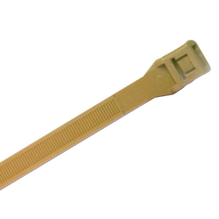 Kable Kontrol Inline Low Profile Zip Ties, Tan, Nylon 6-6, 120 lbs ...