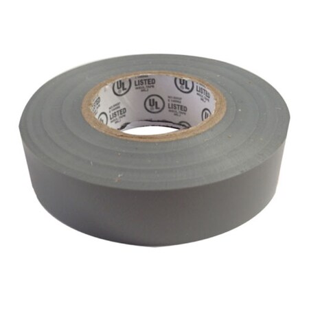 Tape It Gray PVC Electrical Tape - 3/4" Wide x 66' Long - 10 pc Pack ...