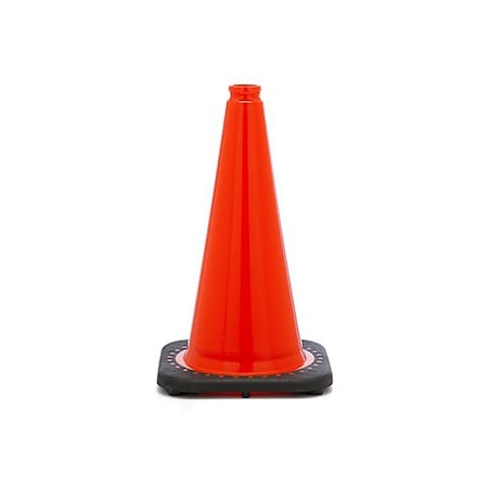 Jbc Traffic Cone, Premium PVC (Polyvinyl Chloride), 18" H, Orange TC-18 ...