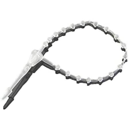 Kable Kontrol Beadle Wrap, 5 in L, Natural, Nylon 6/6, 15 lb Strength ...