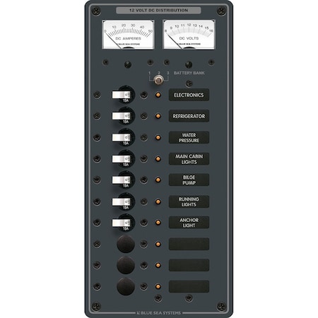 Blue Sea Systems Blue Sea 8082 DC 10 Position Toggle Branch Circuit ...