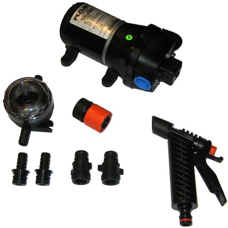 Flojet Premium Quad Water System Pump - 50psi/3.0GPM/12V 04305510A | Zoro