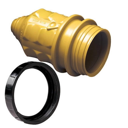 Marinco 103RN 30A Weatherproof Cover w/Threaded Sealing Ring 103RN | Zoro