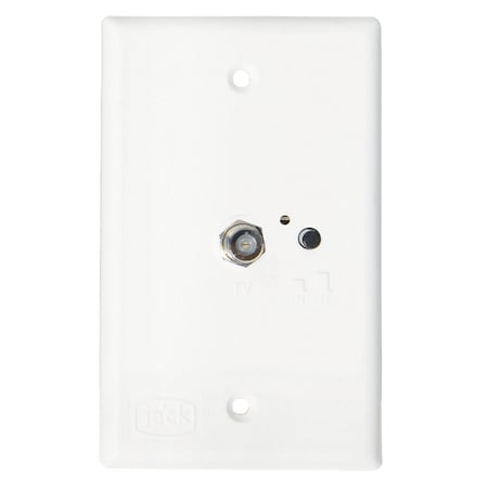 King Jack Tv Antenna Power Injector Switch Plate White PB1000 | Zoro