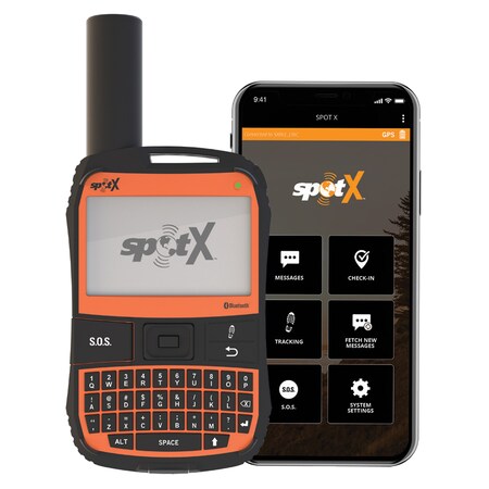 Spot X 2-Way Satellite Messaging, GPS Tracking-SOS Feature SPOT-X-HD-X ...