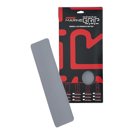 Harken Marine Grip Tape, 3 x 12 in., Grey, 8 Pieces MG1003-GRY | Zoro