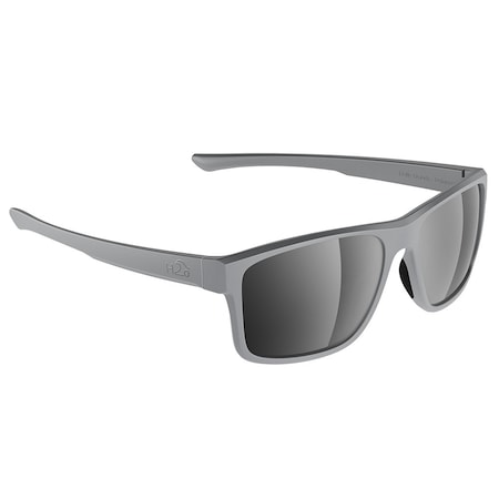H2Optix Coronado Sunglasses Matt Grey, Grey Silver Flash Mirror Lens C ...