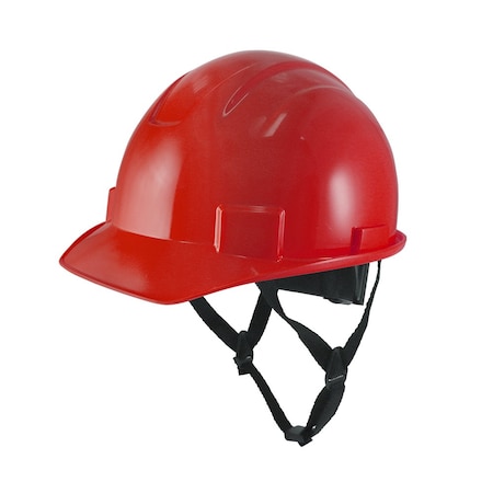 Ge Cap Style Non-Vented Hard Hat, 4-Point Adjustable Ratchet Suspension ...