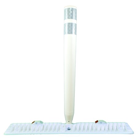 Shur-Flex White Shur-Curb Traffic Separator with White U-Flex Post ...