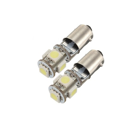 Race Sport Ba9S 5050 Canbus Led Replacement Bulbs (Green) (Pair) Pr RS ...