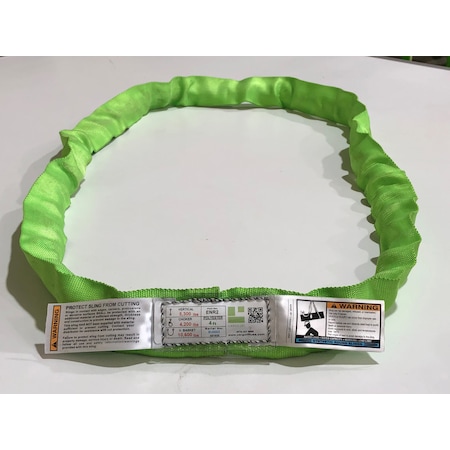 Cargo Lift Endless Round Sling ENR2 X 10Ft. Cap. WLL 5300Lbs. 13020801A ...