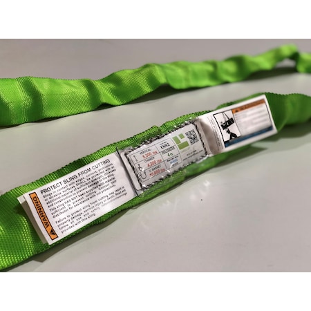 Cargo Lift Endless Round Sling ENR2 X 9Ft. Cap. WLL 5300Lbs. 13020701A ...