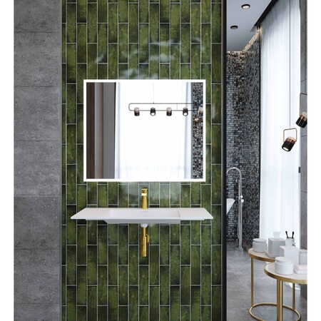 Castello Usa Vanish 36-inch Solid Surface Wall Mounted Sink - White CB ...