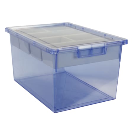 Storsystem Bin, Tray, Tote, Blue, High Impact Polystyrene, 12.25 in W ...