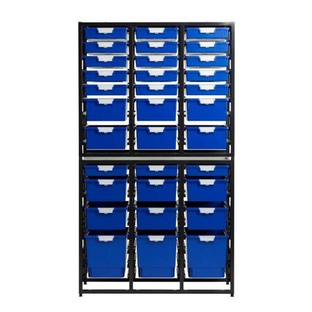 Storsystem Commercial Grade High Capacity Storage Wall Units with 54 ...