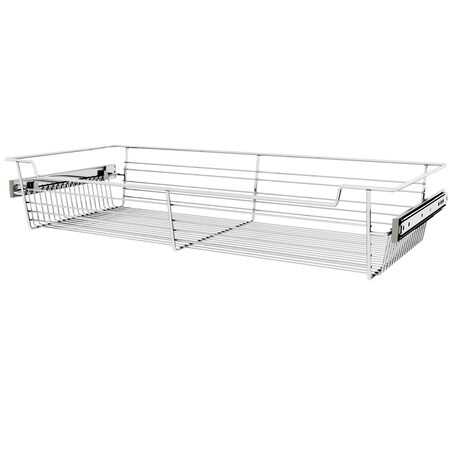 Sidelines 30 W Closet Baskets for Custom Closet Systems CBSL-301405CR-1 ...
