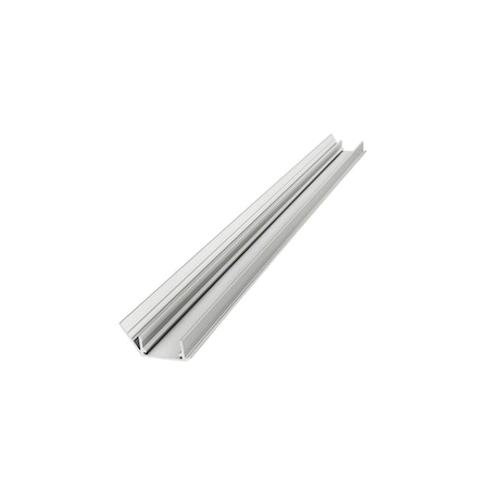 Tresco Lighting Tresco 72 18 m Angled Infinex Extrusion, Satin Clear L ...
