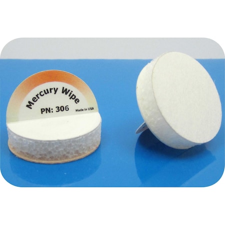 Chemteq Mercury ChemWipe Surface Contamination Detection, PK5 306 | Zoro