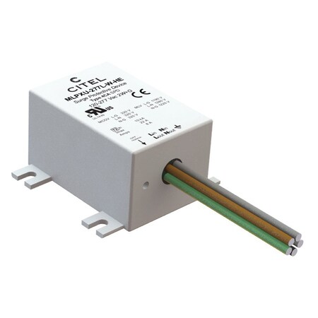 Citel Surge Protection Device, 1 Phase, 277V, 2 Poles, 2 Wires MLPXU ...