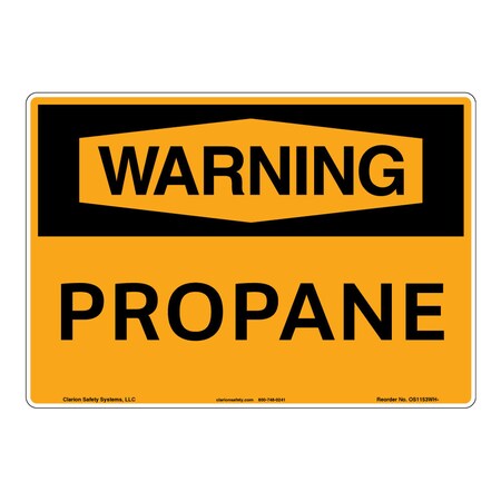 Propane Safety Signs