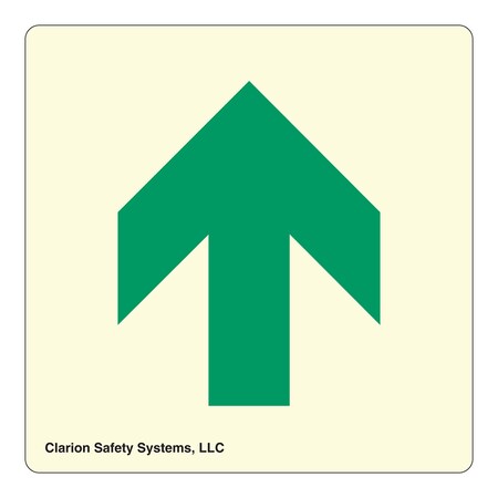 Clarion Safety Systems ANSI/ISO Compliant Arrow Safety Signs Indoor ...