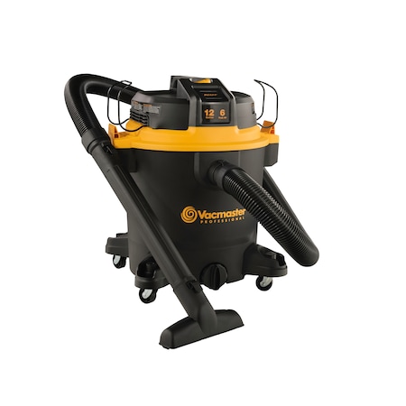 Vacmaster Professional 12-Gallon 6 Peak HP Wet/Dry Vacuum VJH1211PF ...