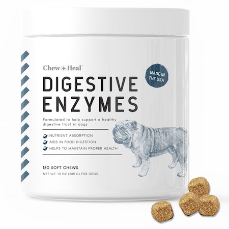 Chew + Heal Digestive Enzymes - 120 Chews CH-DIGESTIVE-120 | Zoro