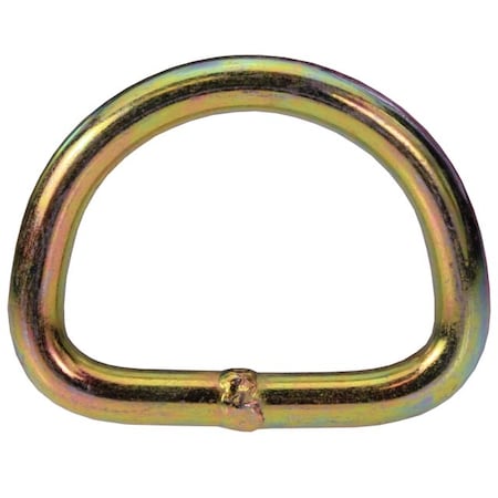 Us Cargo Control 2" Yellow Zinc D-Ring - Break Strength 10,000 lbs ...