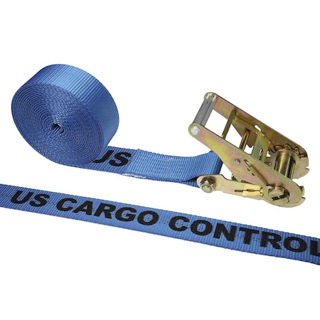 Us Cargo Control 2" x 10' Blue Heavy Duty Endless Ratchet Strap 5410FE ...