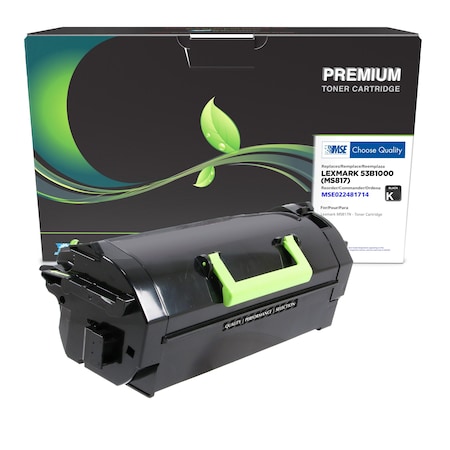Mse MSE Remanufactured Toner Cartridge for Lexmark MS817 MSE022481714 ...