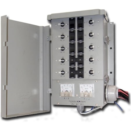 Connecticut Electric 10 CIRCUIT TRANSFER SWITCH KIT EGS107501G2 | Zoro
