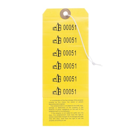 Registry Multi-label Baggage Claim Tags, 1000PK U72LBIDTAH | Zoro