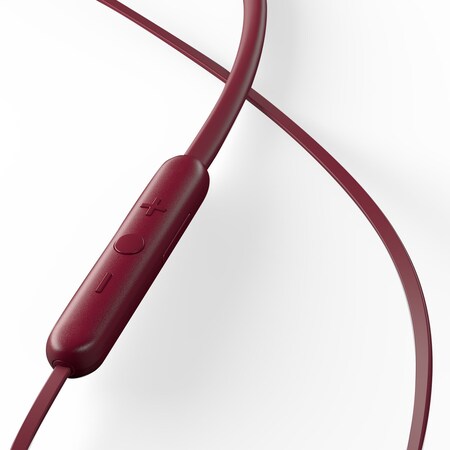 Tcl Wireless In-ear Bluetooth Headphones with Mic- Burgundy MTRO100BTRD ...