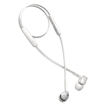 Tcl Wireless In-ear Bluetooth Headphones with Mic- White MTRO100BTWT | Zoro